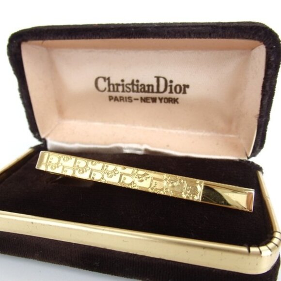 Dior | Accessories | Authentic Christian Dior Trotter Nek Tie Pin Metal ...